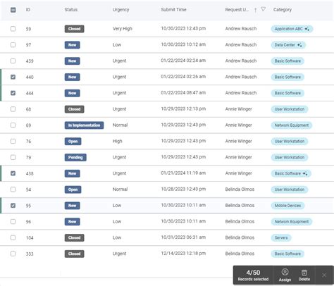 Perform Bulk Actions