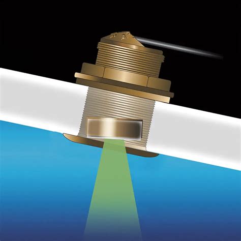 Airmar B75hw High Wide Chirp Transducer 12 Degree Deadrise 600w Thru