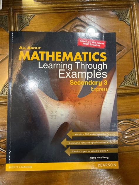 Secondary 3 Mathematics Textbook Express Hobbies And Toys Books