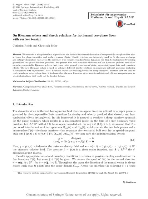 On Riemann Solvers And Kinetic Relations For Isothermal Two Phase Flows With Surface Tension