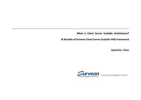 Pdf An What Is Client Server Scalable Architecture And Benefits