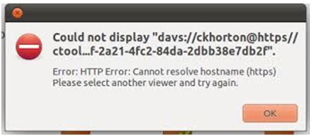 Cannot Resolve Hostname Error Message Techyv