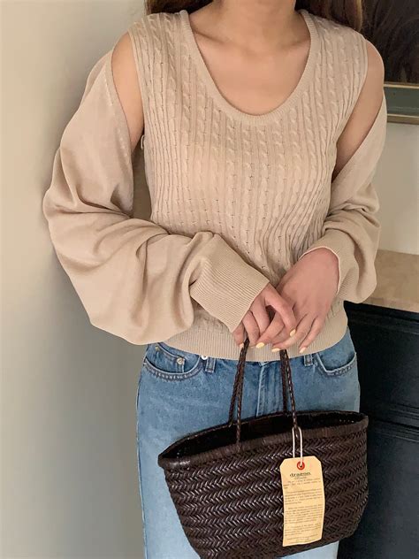 하일 민소매 나시 가디건 투피스 코디세트