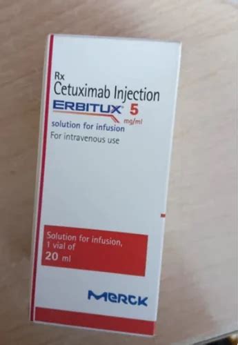 Erbitux Cetuximab 100 Mg Treatment Anti Cancer Injection At Rs 13300 Vial In Cuttack