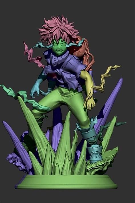 Deku And Eri 3d Model By Tan Wan Lin Breda