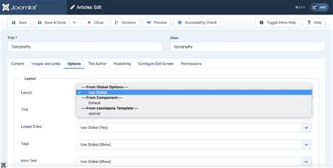 j4 x template layouts joomla documentation