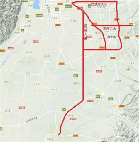 昔榆高速规划路线图 昔阳榆次高速规划图 衡昔高速规划图 第11页 大山谷图库