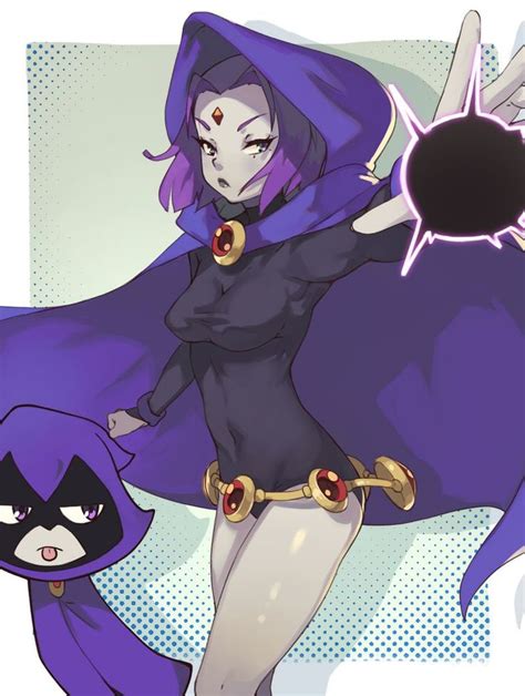 Fan Art Raven By Sa Ryong Raven Teen Titans Raven Teen Titans Go