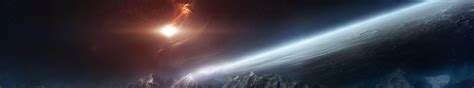 3 Monitor Space Wallpapers Top Free 3 Monitor Space Backgrounds
