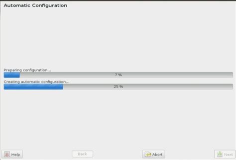 automatic configuration