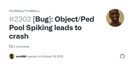 Bug Object Ped Pool Spiking Leads To Crash Issue 2302 YimMenu