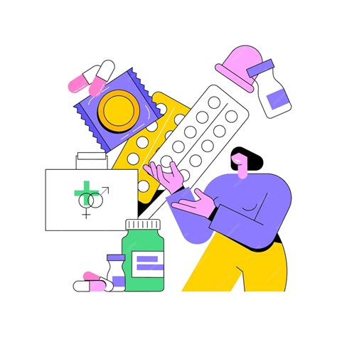 Premium Vector Birth Control Abstract Concept Vector Illustration