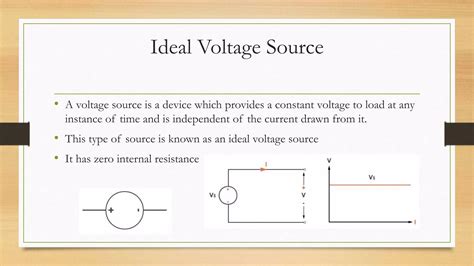Ideal Voltage Current Sources PPTX Technology Computing