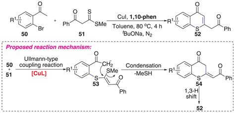 Cui‐catalyzed Cascade Reaction Of 50 And 51 Download Scientific Diagram