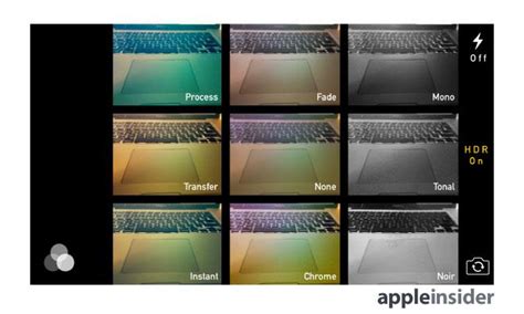 IOS Feature Focus Redesigned Camera App Gains Burst Mode Filters AppleInsider