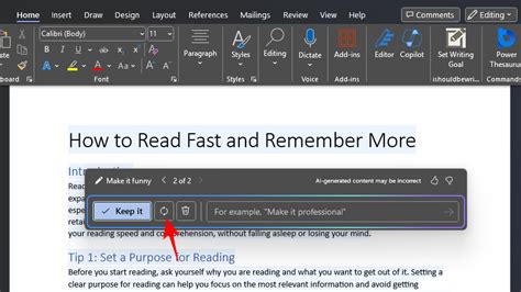How To Use Copilot In Word
