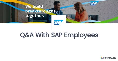 Working At SAP Ask A Question Comparably