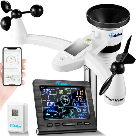 Wifi Weather Station Weather Stations Wireless Indoor Outdoor Home Weather Station With Rain