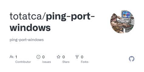 Github Totatca Ping Port Windows Ping Port Windows