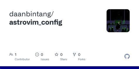 GitHub Daanbintang Astrovim Config