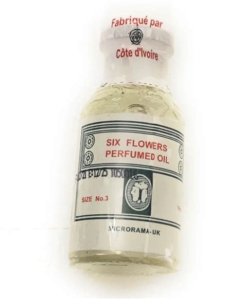 Six Flower Oil Perfume Spiritual Perfume Mercy And Favor Good Luck