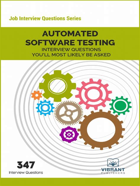 automated software testing interview questions you ll most likely be