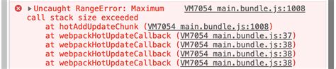 Multiple Hot Reloading Source Create Maximum Call Stack Error · Issue