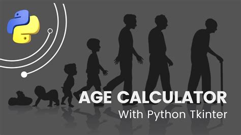Age Calculator With Python Tkinter Ttkbootstrap Youtube