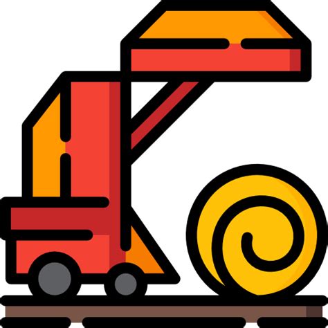 Hay Bale Basic Miscellany Lineal Color Icon Hay Bale Basic Miscellany Lineal Color Icon