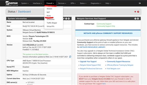 Setting Up Firewall Rules Re Lab Starting A Homelab From Zero