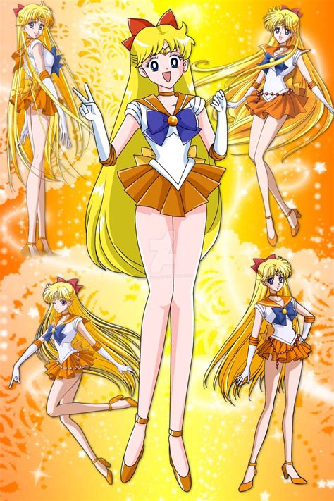 Venus Venus Transformation Sailor Venus Outfit Sailor Venus Pose