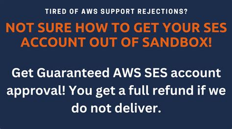 Get Your Aws Ses Account Approved For 50k Emails Legiit