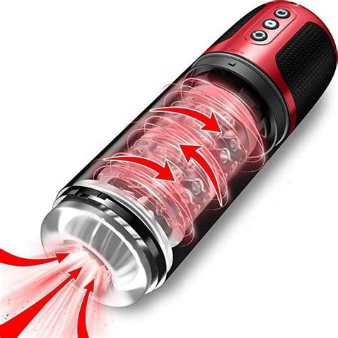 Men Handsfree Adult Stroker Training Soft Silicone Sex Device Mens