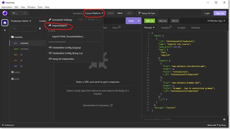 how to generate api documentation with insomnia dev community