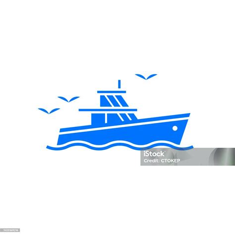 럭셔리 요트 클럽 현대 로고 라인 아이콘 프리미엄 레저 보트 해양 표지판 유람선 여행 기호 벡터 일러스트레이션 아이콘에 대한 스톡 벡터 아트 및 기타 이미지 Istock