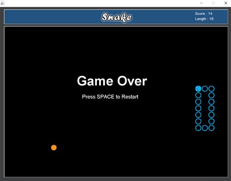 Github Ravikantsa Snake A Simple Snake Game In Java Java Swing
