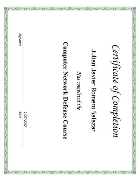 Computer Network Defense Course Pdf Information And Network Security Computing