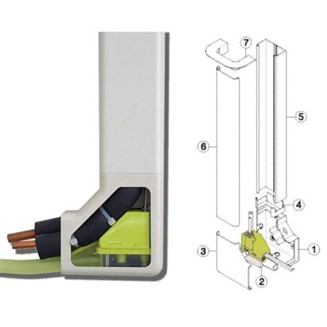 Mini Lime Condensate Pump With White Trunking