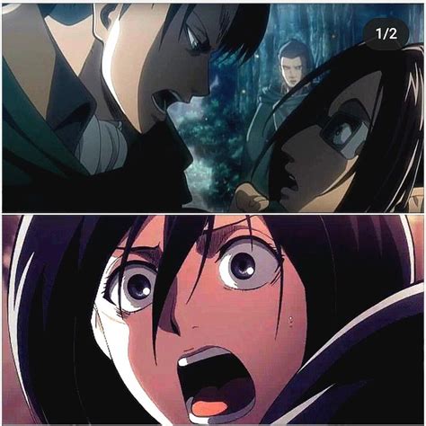 Pin Van Iby Alias Op Levi And Mikasa