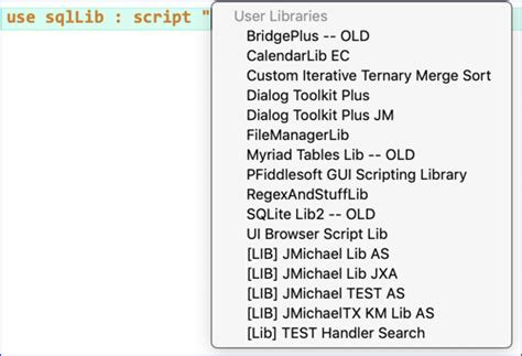How To Use Shanes Script Library Pack App Applescript Late Night Software Ltd