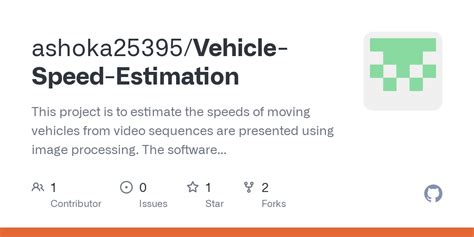 Github Ashoka Vehicle Speed Estimation This Project Is To Estimate The Speeds Of Moving