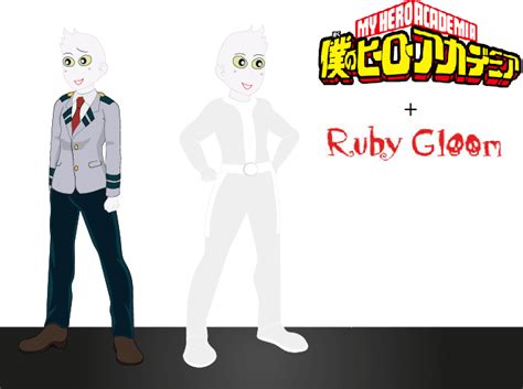 Boku No Hero Academy Ruby Gloom Crossover Characters Rrubygloom