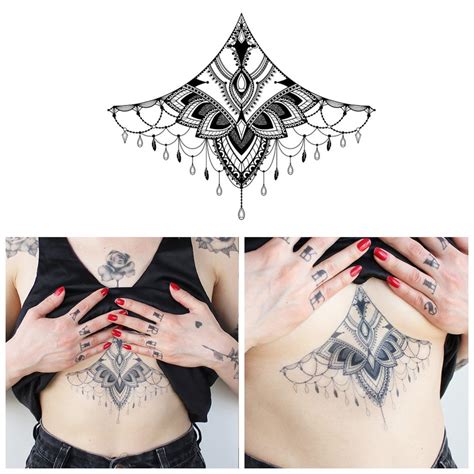 Underboob Tattoo Cover Up