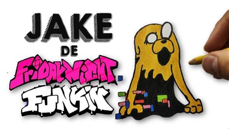 Cómo DIBUJAR aJAKEde FRIDAY NIGHT FUNKIN PIBBY How to DRAW JAKE from FNF PIBBY CORRUPTION