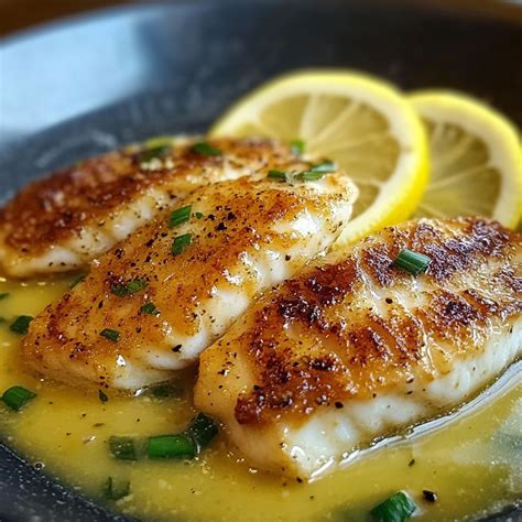 Pan Fried Tilapia With Lemon Butter Sauce Thequickdelights