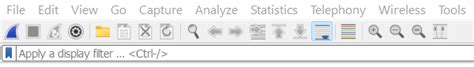 Main Toolbar Functions In Wireshark Geeksforgeeks