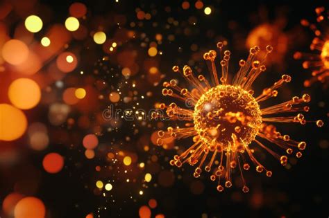 Viruses Invading Human Cells In A Colorful And Dynamic Representation