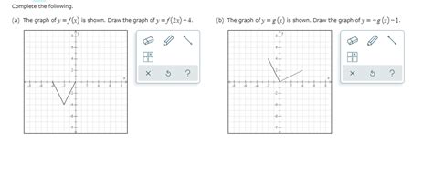 Solved Complete The Following A The Graph Of Yfx Is