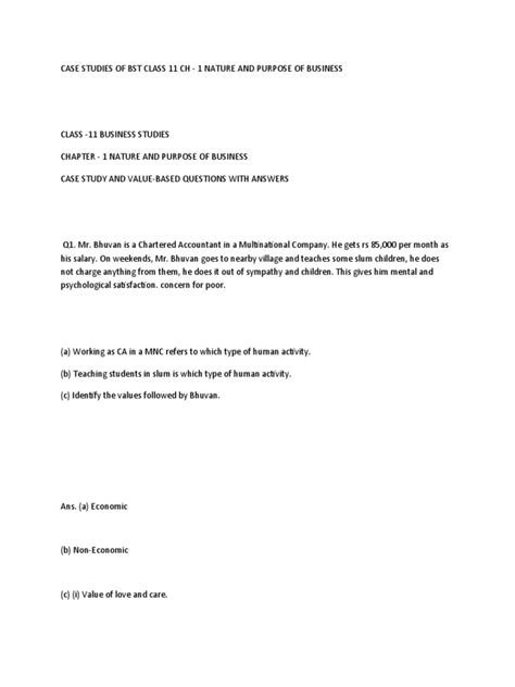 Case Studies Of Bst Class 11 Ch Download Free Pdf Employment Bribery Case Studies Of Bst Class 11 Ch Download Free Pdf Employment Bribery