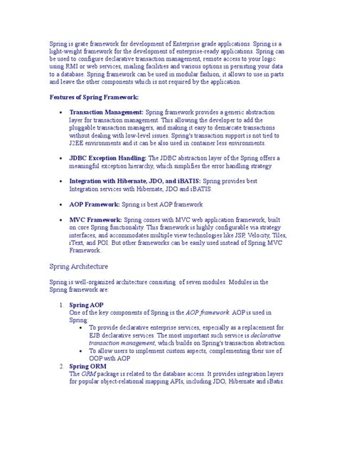 The Complete Spring Tutorial Pdf Spring Framework Enterprise Java
